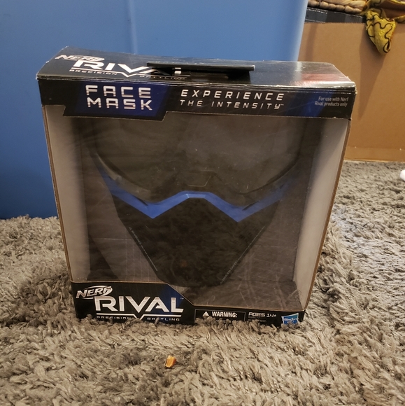 Nerf | Toys | Nerf Rival Face Mask Blue | Poshmark